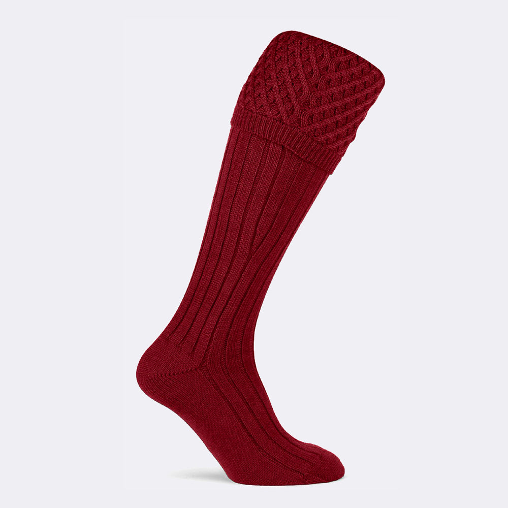 CHELSEA SHOOTING SOCK | DEEP RED